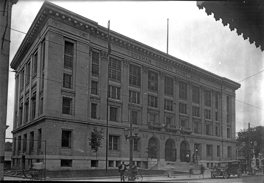 DURHAM COUNTY COURTHOUSE (FIRST) | Open Durham